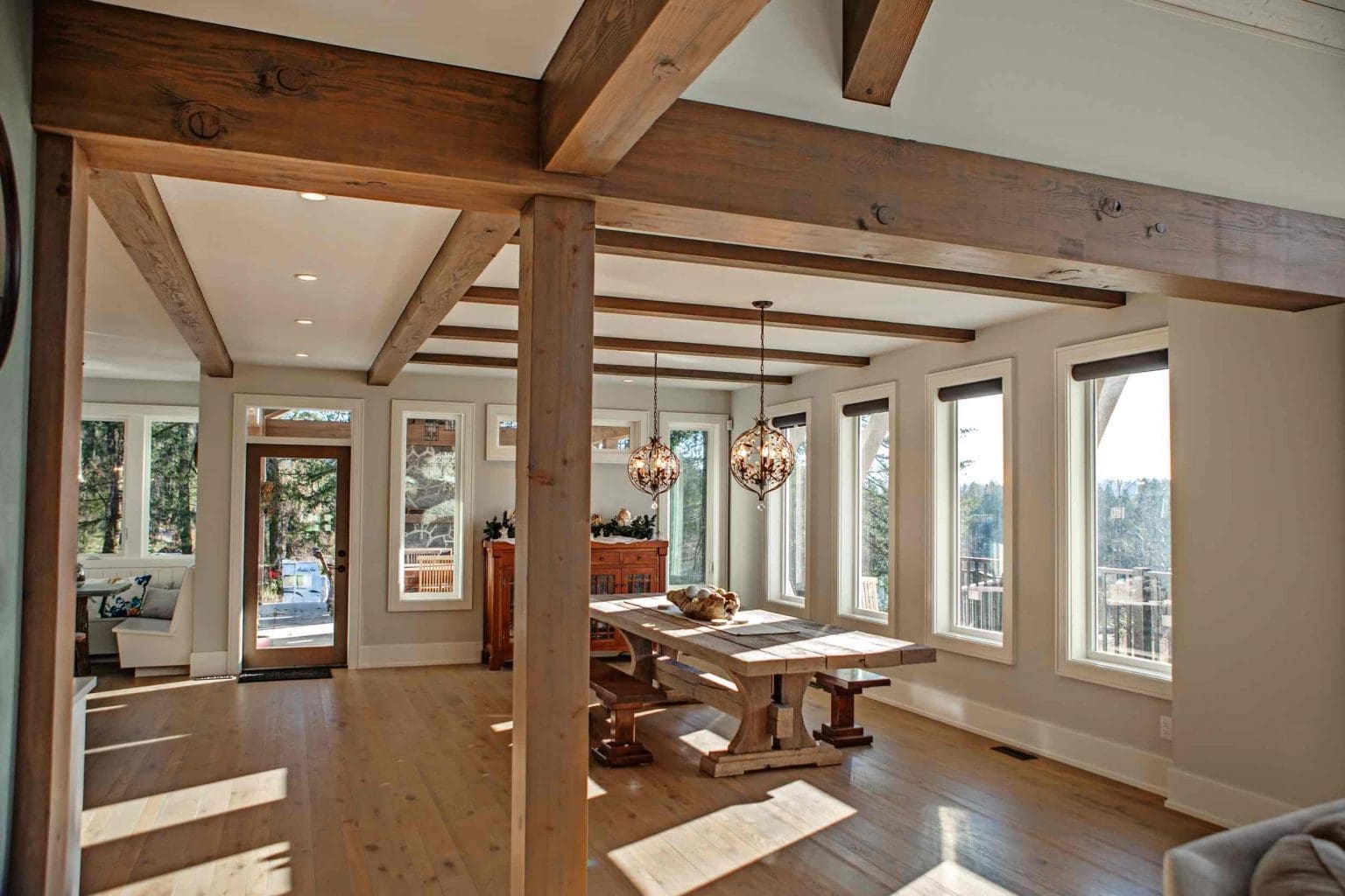 Fraser Valley Timber Frame - Artisan Custom Log Homes