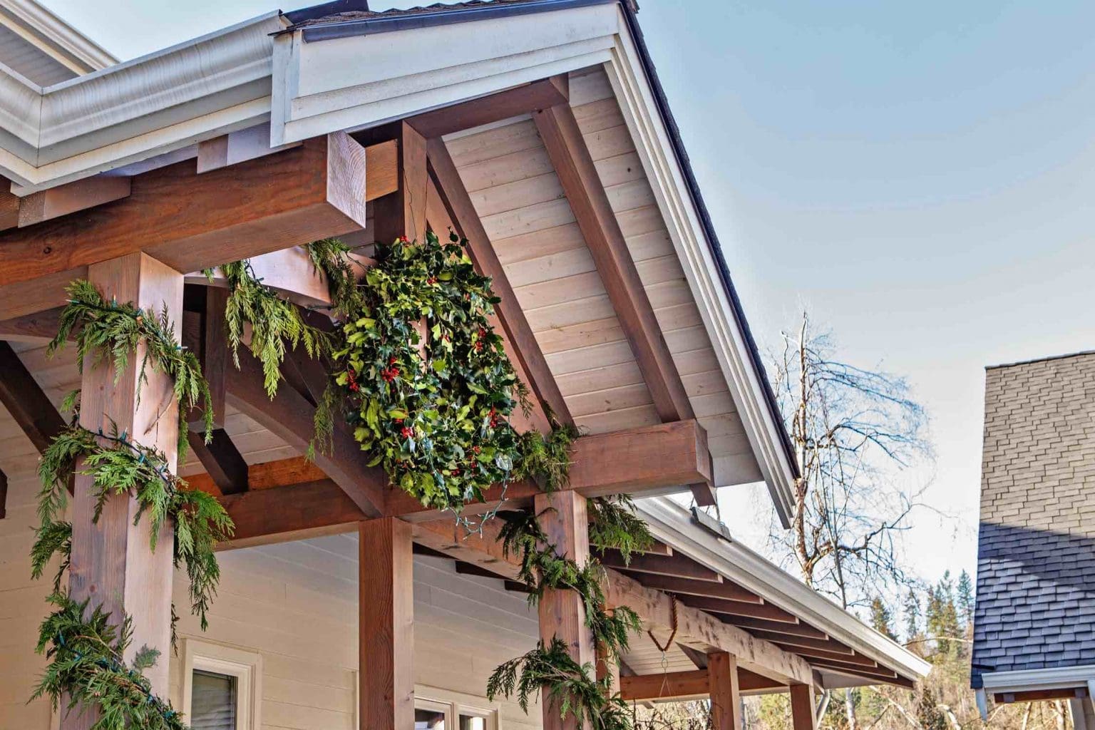 Fraser Valley Timber Frame - Artisan Custom Log Homes