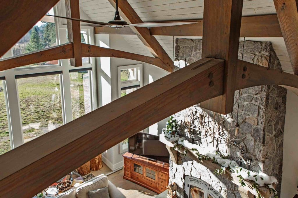 Fraser Valley Timber Frame - Artisan Custom Log Homes