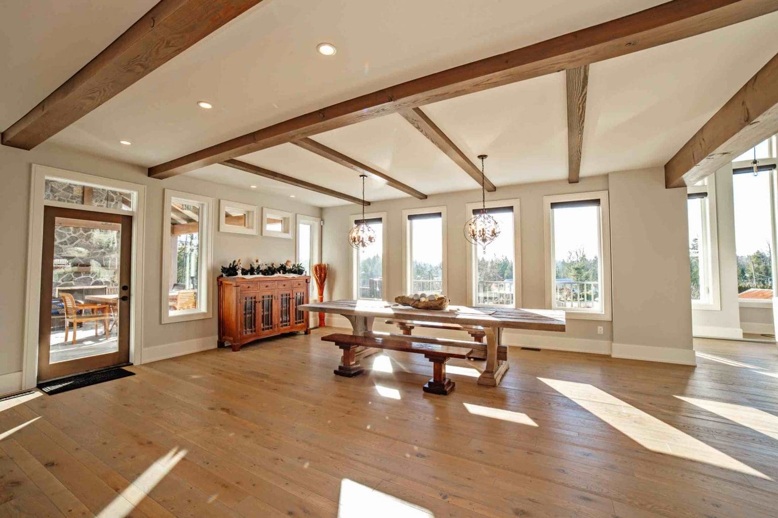 Fraser Valley Timber Frame - Artisan Custom Log Homes