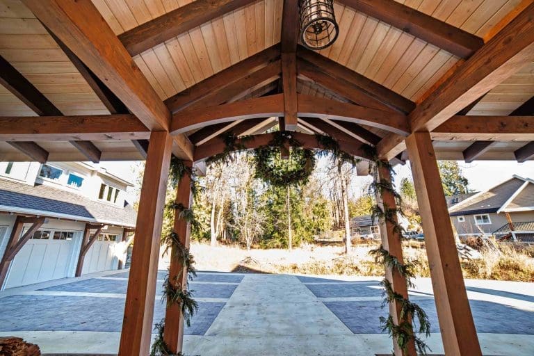 Fraser Valley Timber Frame - Artisan Custom Log Homes