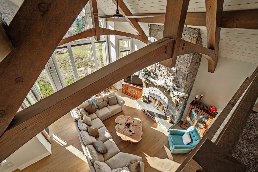Fraser Valley Timber Frame - Artisan Custom Log Homes