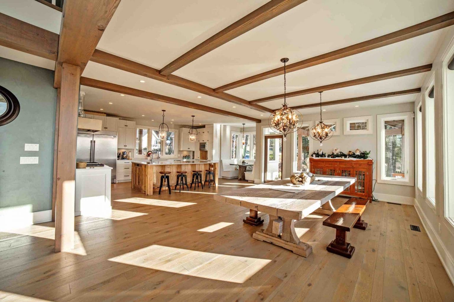 Fraser Valley Timber Frame - Artisan Custom Log Homes