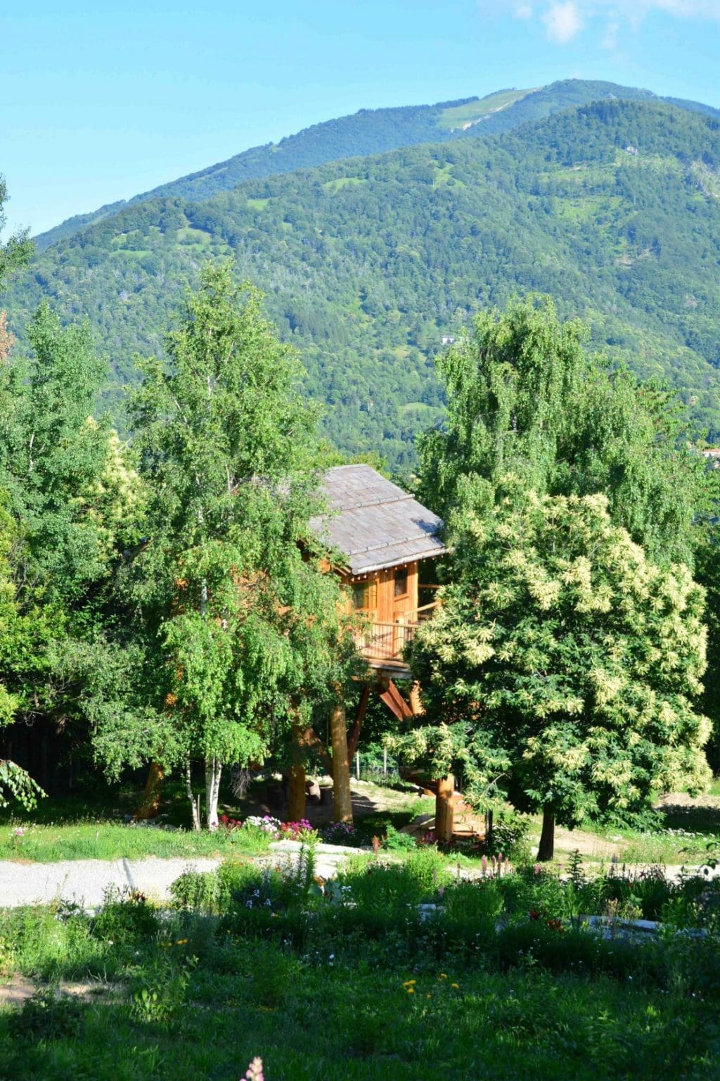 Italian Elevated Cabins - Artisan Custom Log Homes