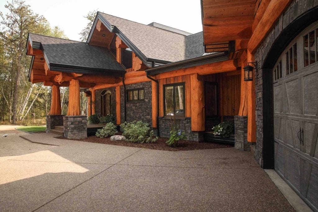 Rivard Family Post & Beam Home - Artisan Custom Log Homes