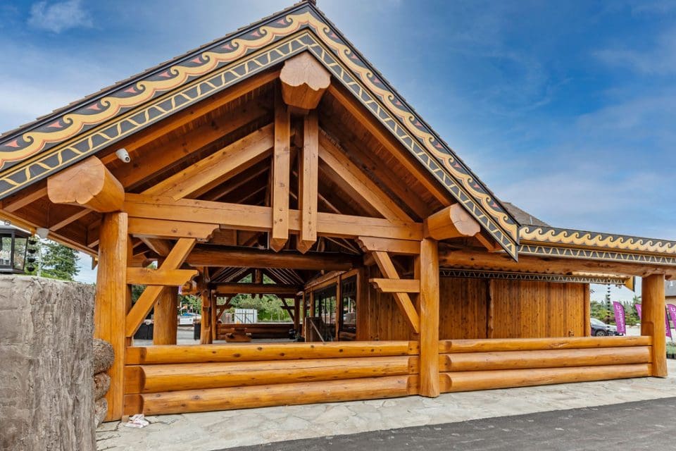 Lavender Lane Post and Beam - Handcrafted Canadian Log Home Builders