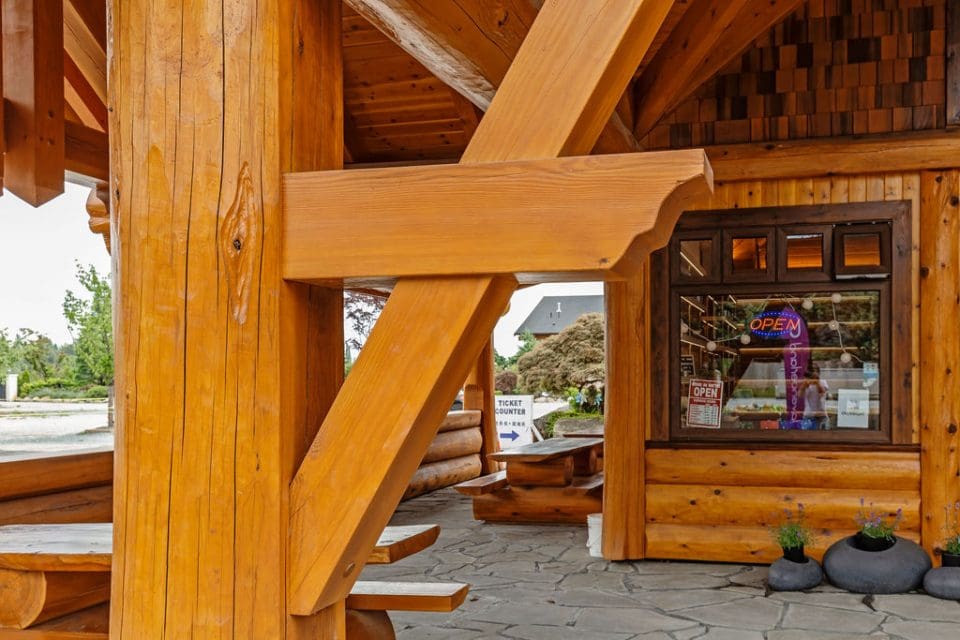 Lavender Lane Post and Beam - Handcrafted Canadian Log Home Builders