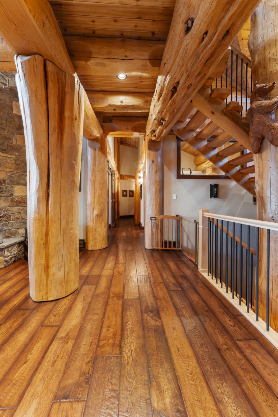 Rivard Family Post & Beam Home - Artisan Custom Log Homes