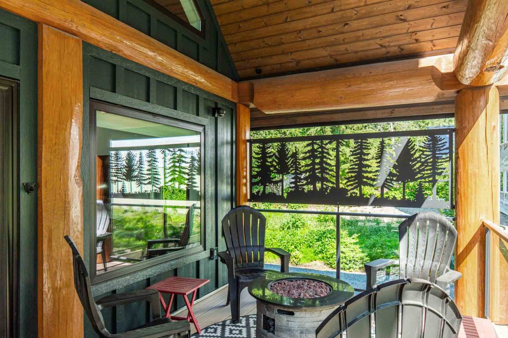 Sunshine Valley Log Cabin - Handcrafted Canadian Log Home Builders